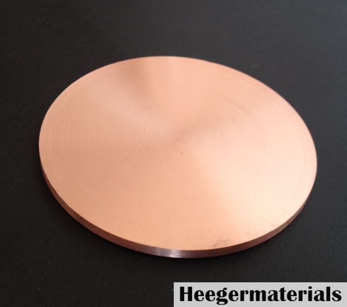 Copper (Cu) Sputtering Target - Heeger Materials